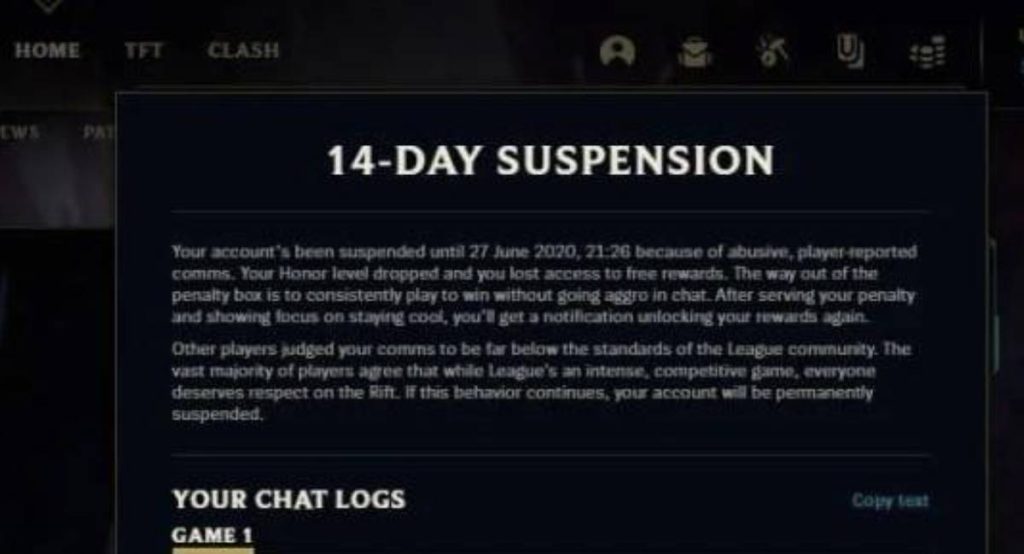 What is Competitive BSing in League of Legends?
