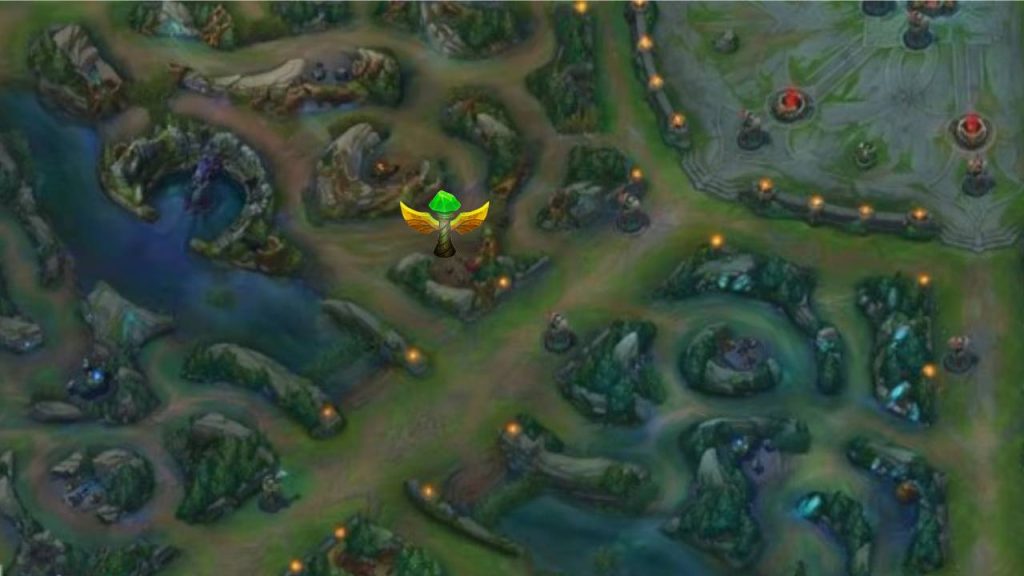 Best Places To Put Wards in the Mid Lane